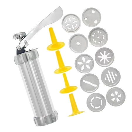 Cookie & Icing Set Cookie Maker 4 Nozzles Biscuit Maker Assembly 10x ...