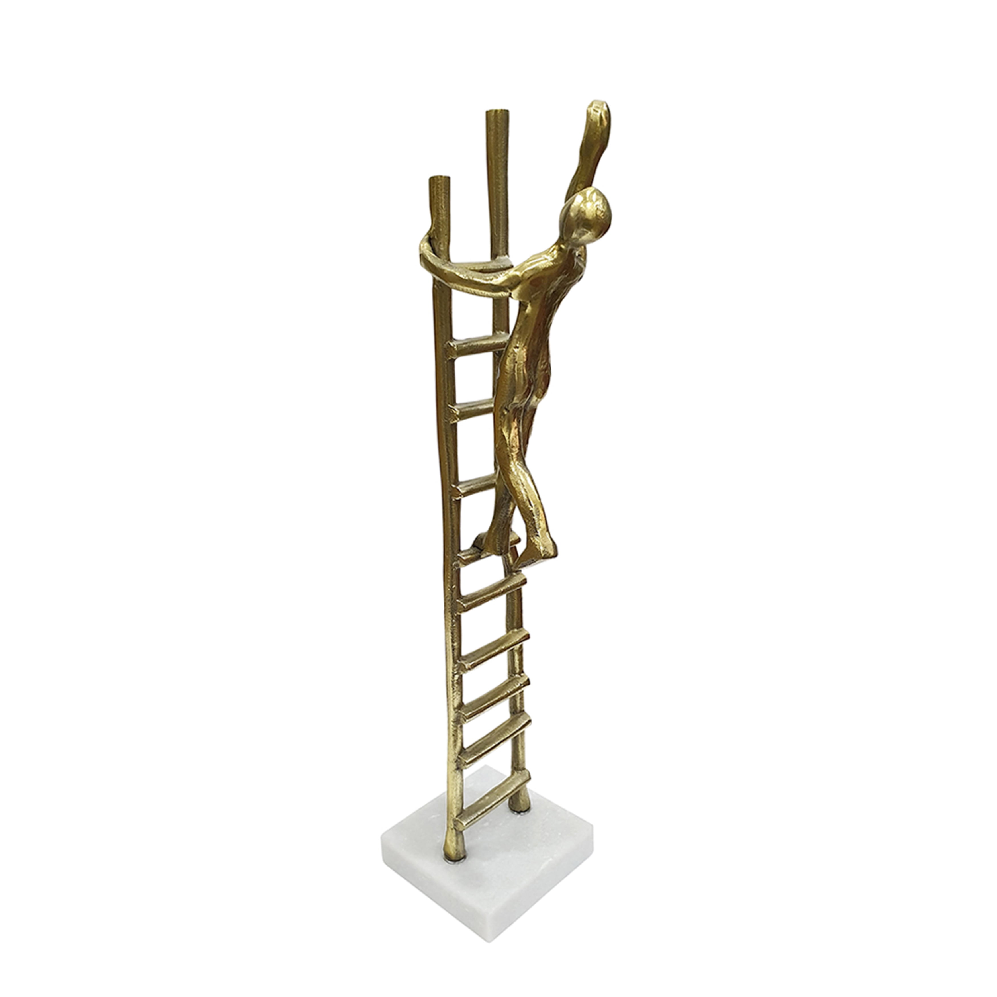 Sagebrook Home Gold, Ladder Sculpture, Person Climbing - Walmart.com