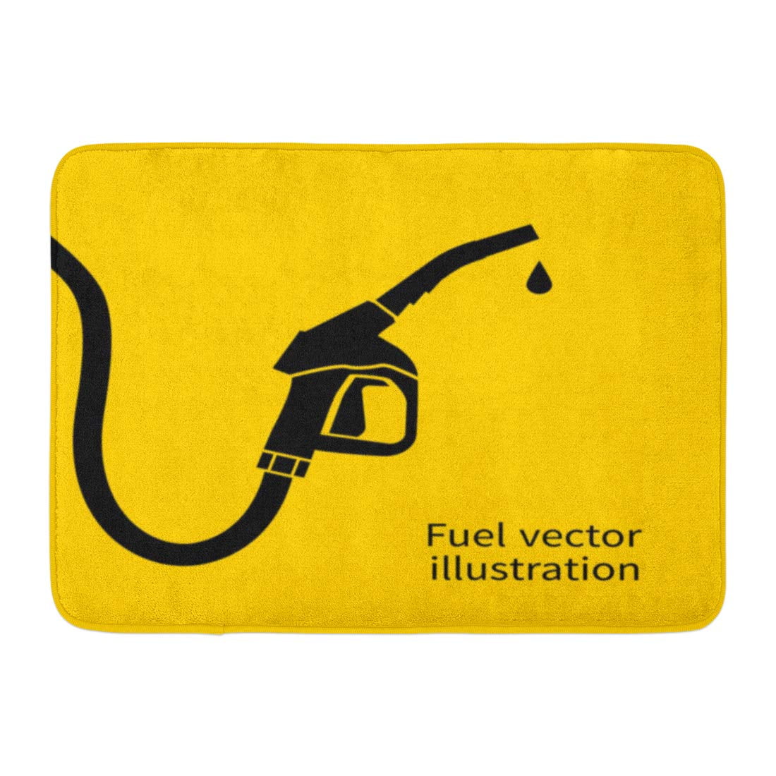 GODPOK Fill Yellow Diesel Fuel Pump Petrol Station Sign Gas Gasoline ...