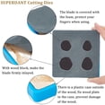 1Set Wood Cutting Dies with Steel and Plastic Mold Decorative Embossing ...