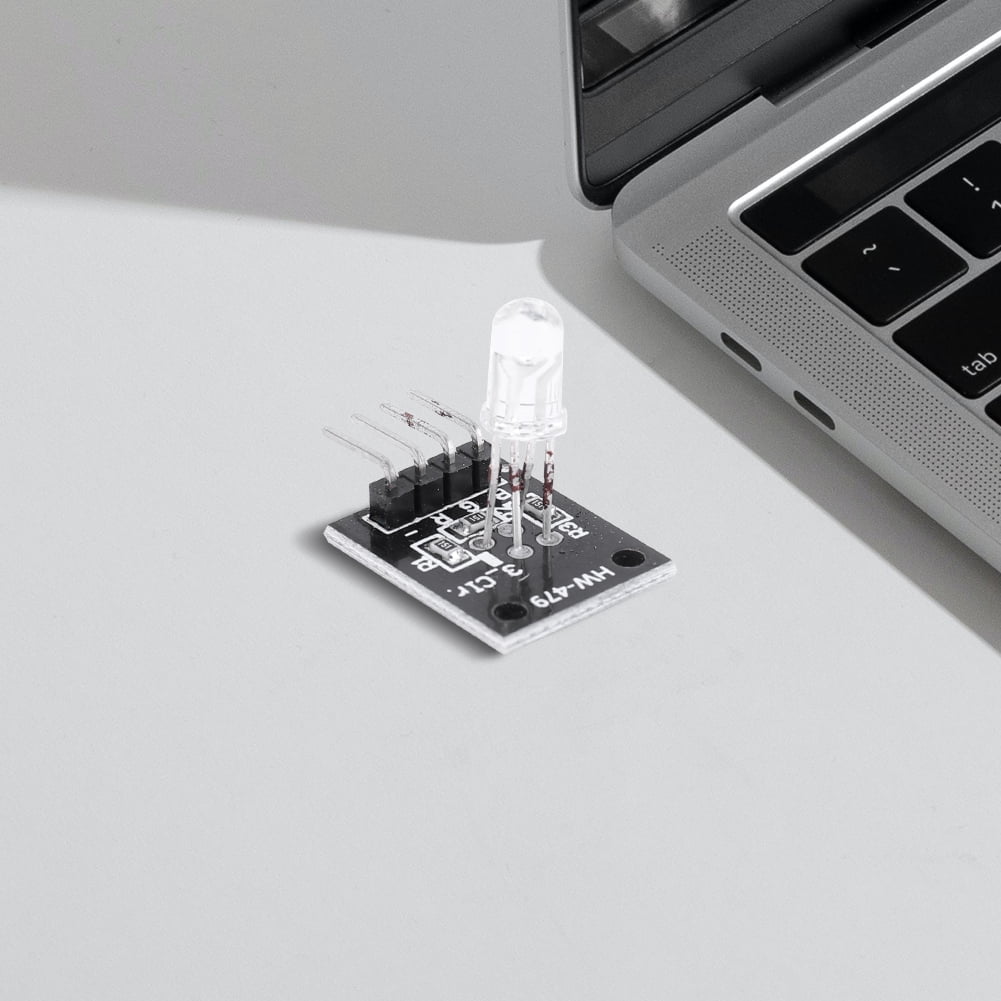 Módulo Rgb Módulo LED de 3,3 V/5 V rojo/azul/verde KY-016 a todo Color ...