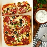 Great Value Detroit-Style Supreme Deep Dish Pizza 25.7 oz Frozen with ...