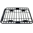 Heavy-Duty Rooftop Cargo Carrier 42" x 36" Steel Wind Fairing 150 lbs ...