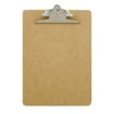 Saunders Manufacturing Hardboard Clipboard with High Capacity Clip ...
