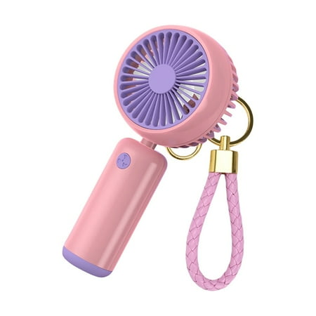ALmi Lightweight Small Fan Ergonomic Powerful Mini Fan with Keychain ...