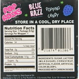 Pop Rocks Blue Raspberry Flavored Bulk Candy, 24 Count Pack - Walmart.com
