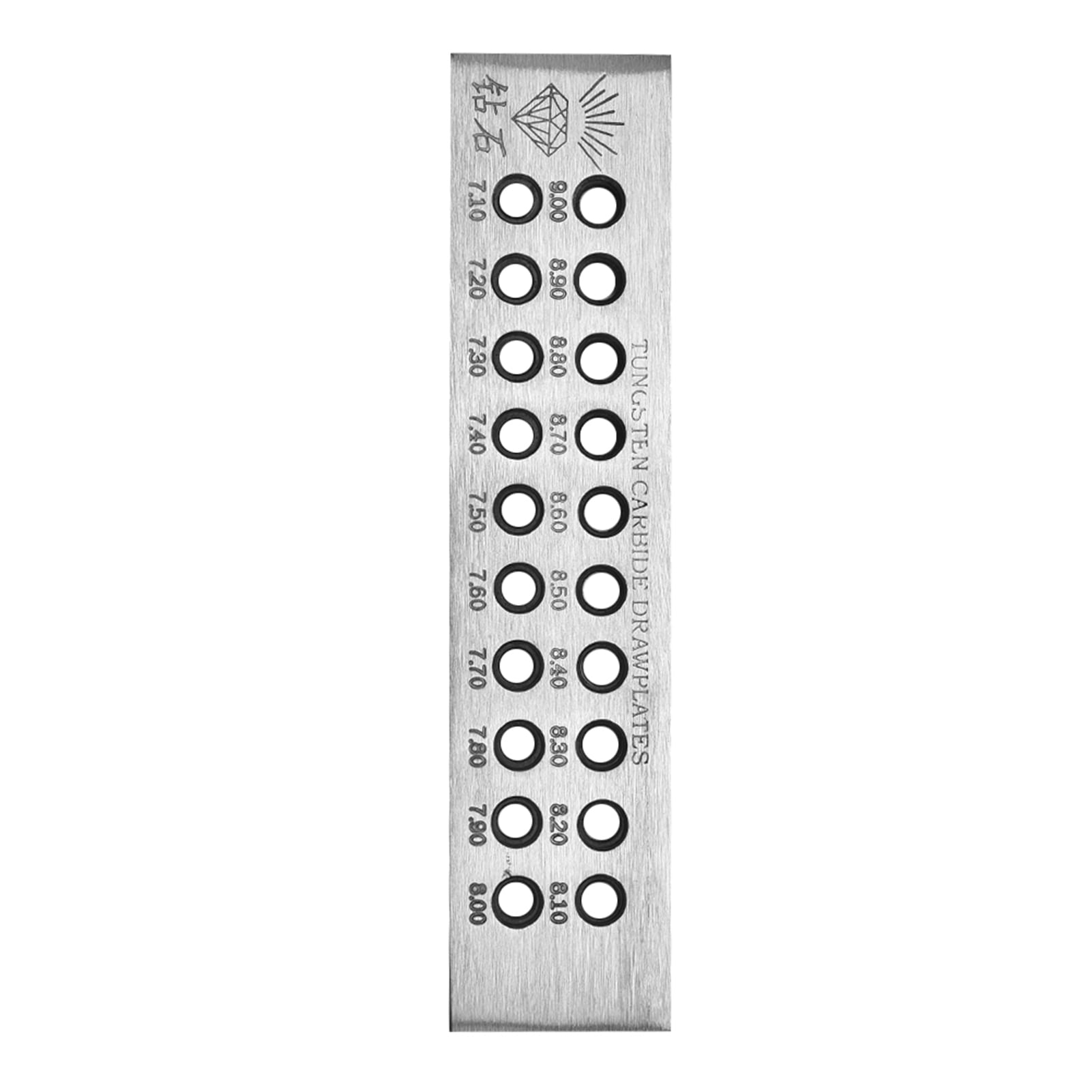 Herramientas de joyería, placa de dibujo de alambre con agujeros ...