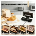 COM1950s Sandwich Grill Press,Nonstick Double-Sided Breakfast Maker for ...