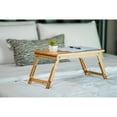 20" Long 100% Bamboo Laptop Table - Walmart.com
