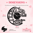 1 Vinyl Record Wall Clock, Silent Wall Clock, Suitable for Living Room ...