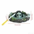 Amketima Resin Ghost Ornament Skull Water Ghost Ashtray Nightlight ...