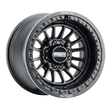 Fuel Hardline Beadlock 15x10 Wide ATV/UTV Wheel - Gloss Black (4/137) 5 ...