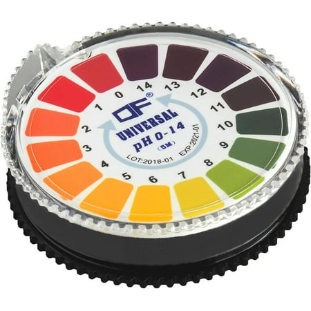 Roll of pH Test Strips, Measuring Range 0-14, Universal Litmus ...