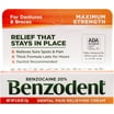 Benzodent Dental Pain Relieving Cream, Fast Relief for Denture, Braces ...