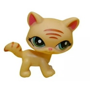#58 Rera Littlest Pet Shop Brown Collie Dog Puppy Blue Eyes LPS Animal ...