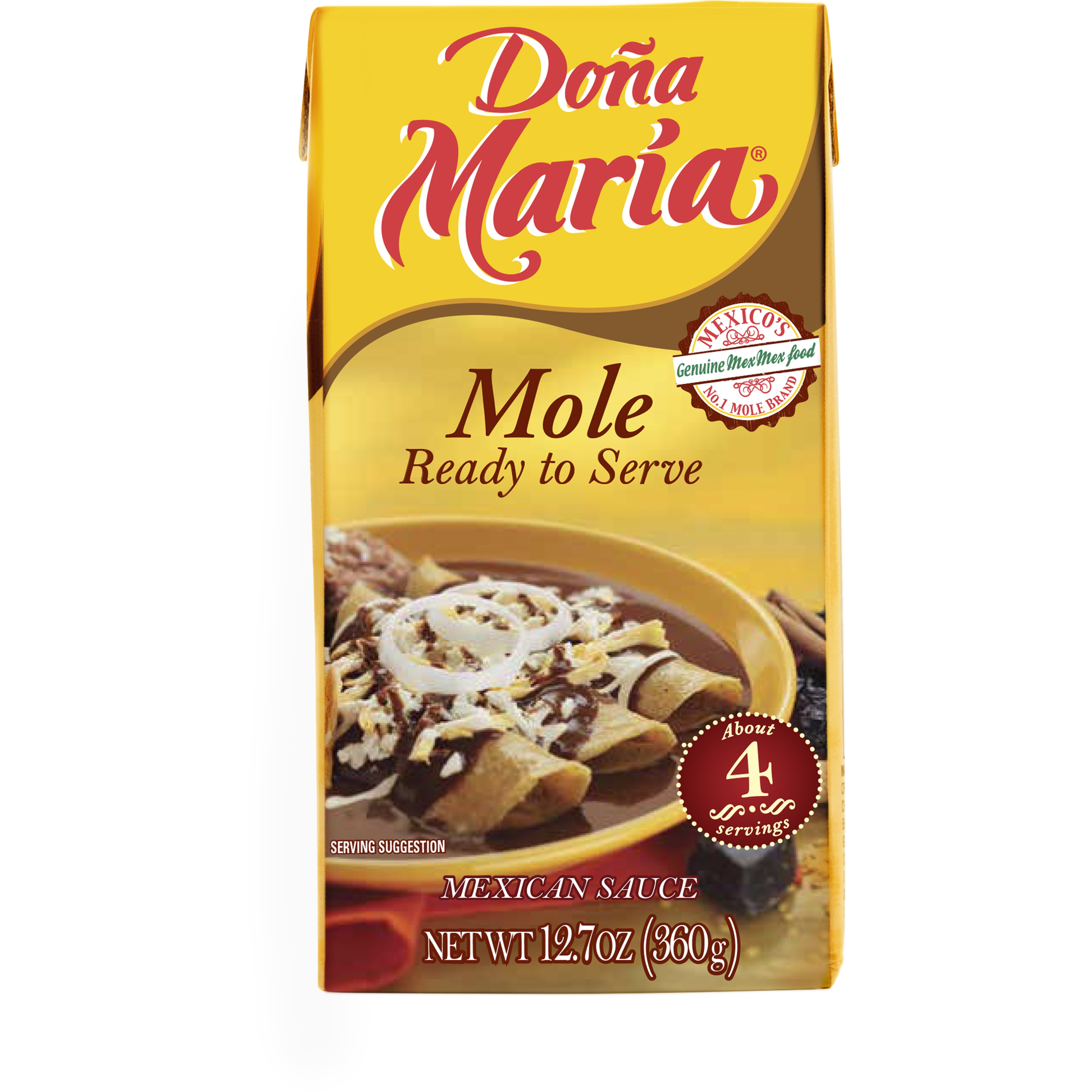 DONA MARIA Ready to Serve Mole, Mexican Mole, 12.7 oz - Walmart.com