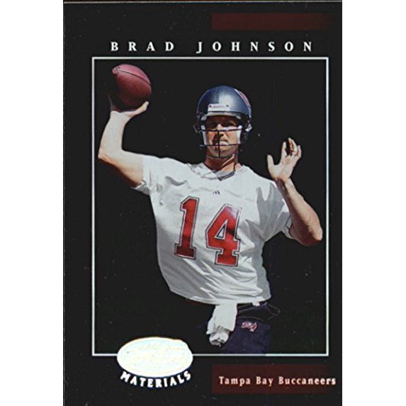 2001 Leaf Certified Materials #7 Brad Johnson NFL Football Trading Card ...