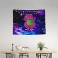 Barney And Friend Wall Art Cartoon Tapestry Hanging In Bedroom Living ...