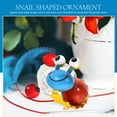 Courtyard Snail Figure Delicate Cute Ornament Garden Decore Upholstery ...