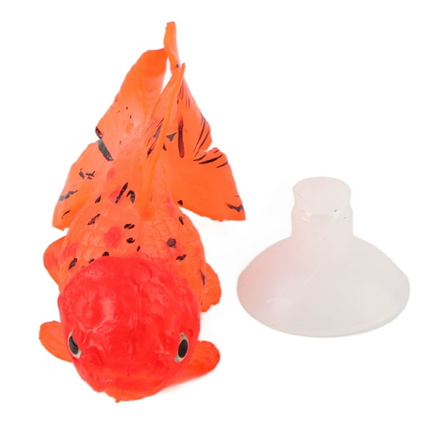 Simulation Glowing Fish, Silicone Active Artificial Silicone Gold Fish ...