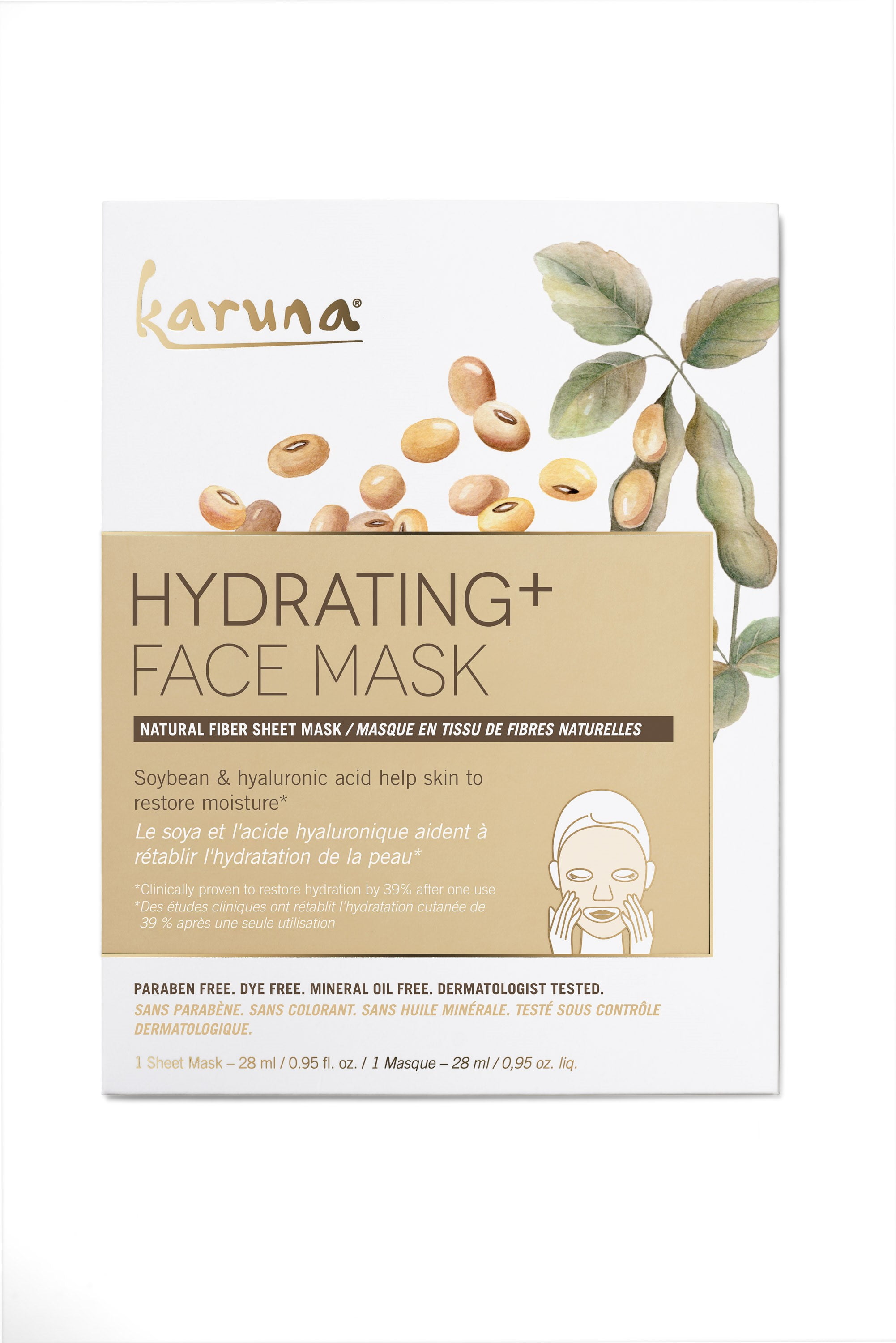 Karuna Hydrating+ Face Mask, 0.95 Oz - Walmart.com