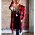 FOCUSNORM Women's Flannel Plaid Long Sleeve Blouse Jacket Tops ... FOCUSNORM Women's Flannel Plaid Long Sleeve Blouse Jacket Tops ...