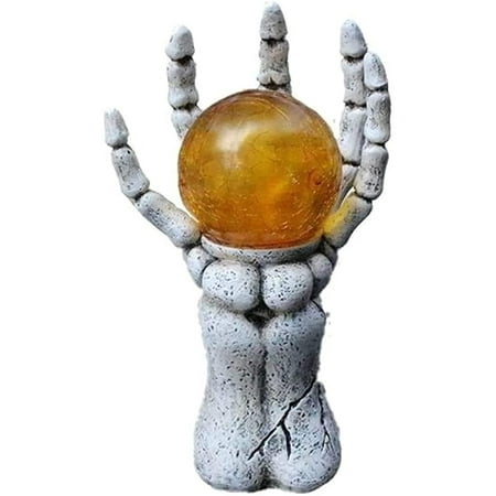 Halloween Decoration, Skeleton Hand Garden Decor Light, Realistic ...