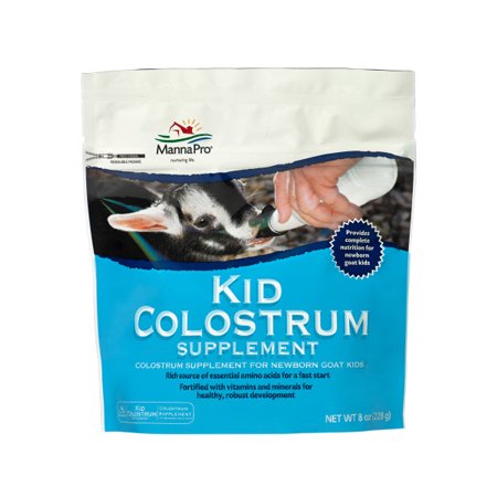 Manna Pro Colostrum Supplement for Newborn Goat Kids | Fortified with ...