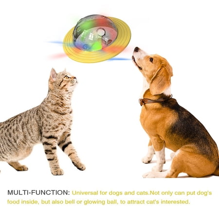 Bite Resistant Dog Toy Flying Saucer Food Spiller Educational Device ...