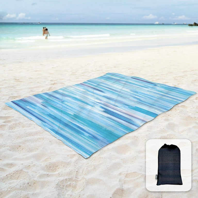 Sand Sound Proof Blanket Aiwanto Sand Free Beach Mat, Quick Drying