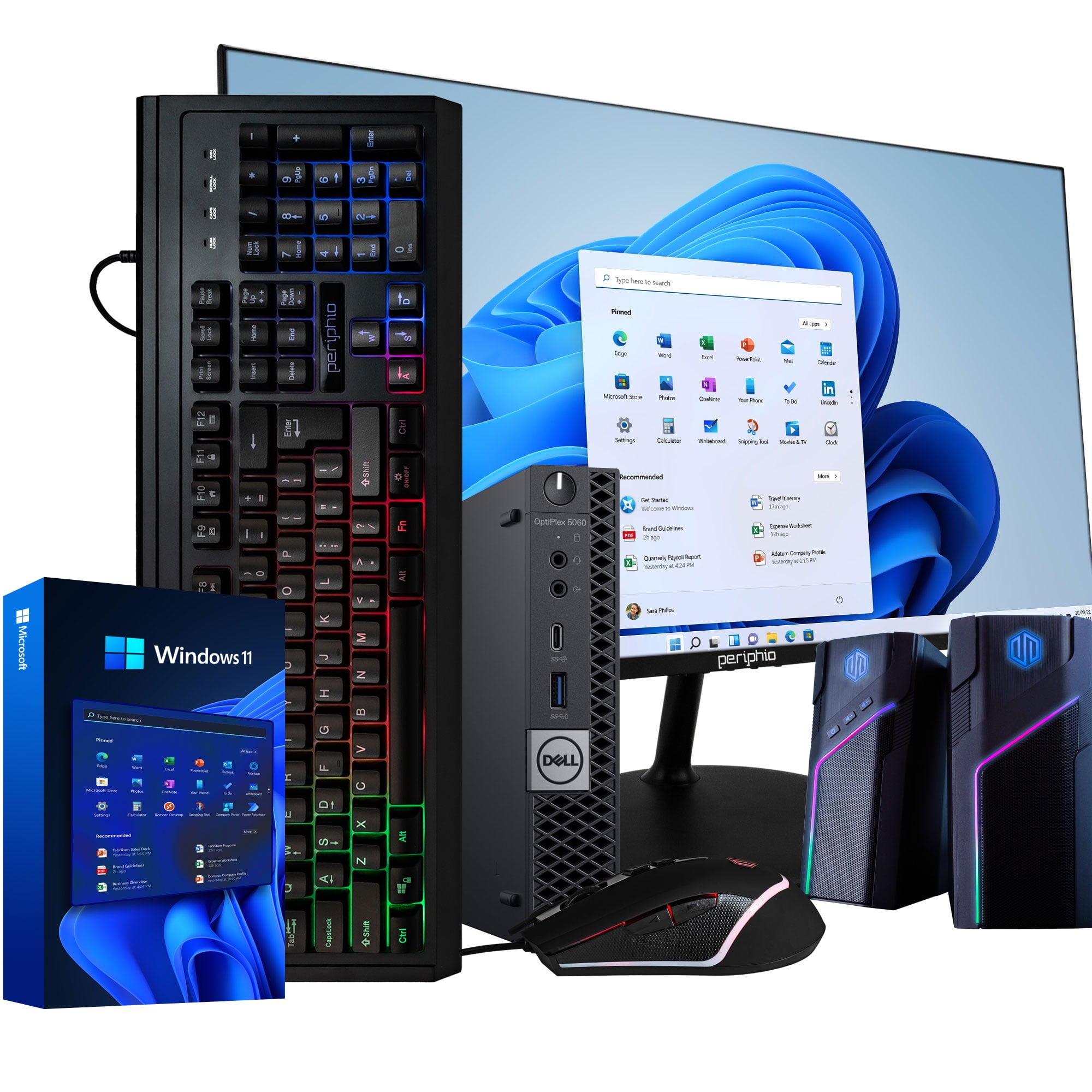 Dell Optiplex 5060 Mini Desktop Computer Package | 8th Gen Intel Core ...