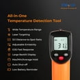 Laser Temperature Gun, Non-Contact Digital Infrared Thermometer ...