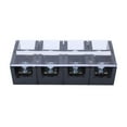 Terminal Block Screw Type Dual Row 4 Position Strip 200A Barrier for ...