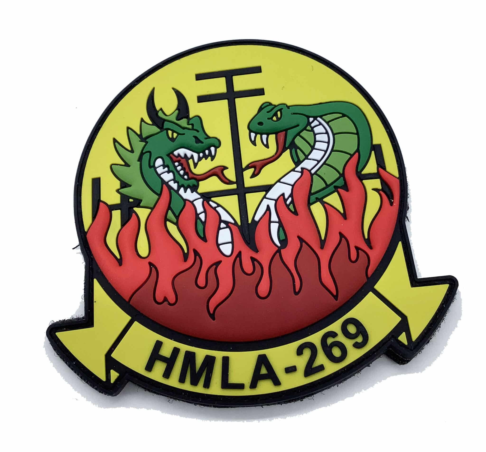 HMLA-269 Gunrunners PVC Patch – With Hook and Loop - Walmart.com