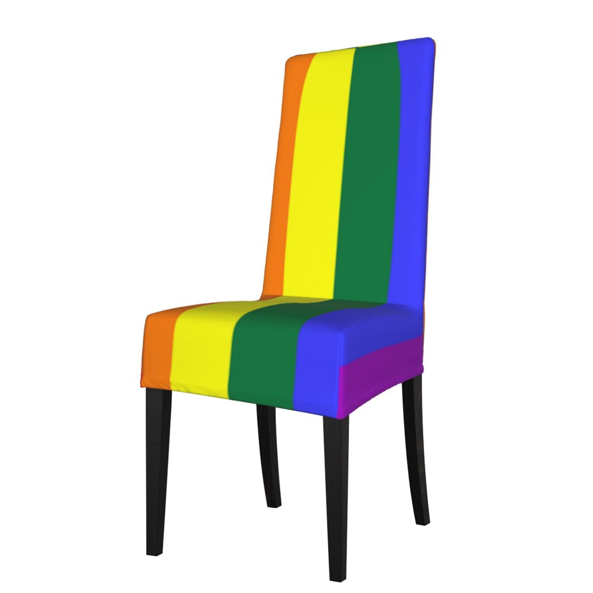 ZICANCN Rainbow Lgbt Lgbtq Flag Chair Protectors Seat Covers , Dining ...