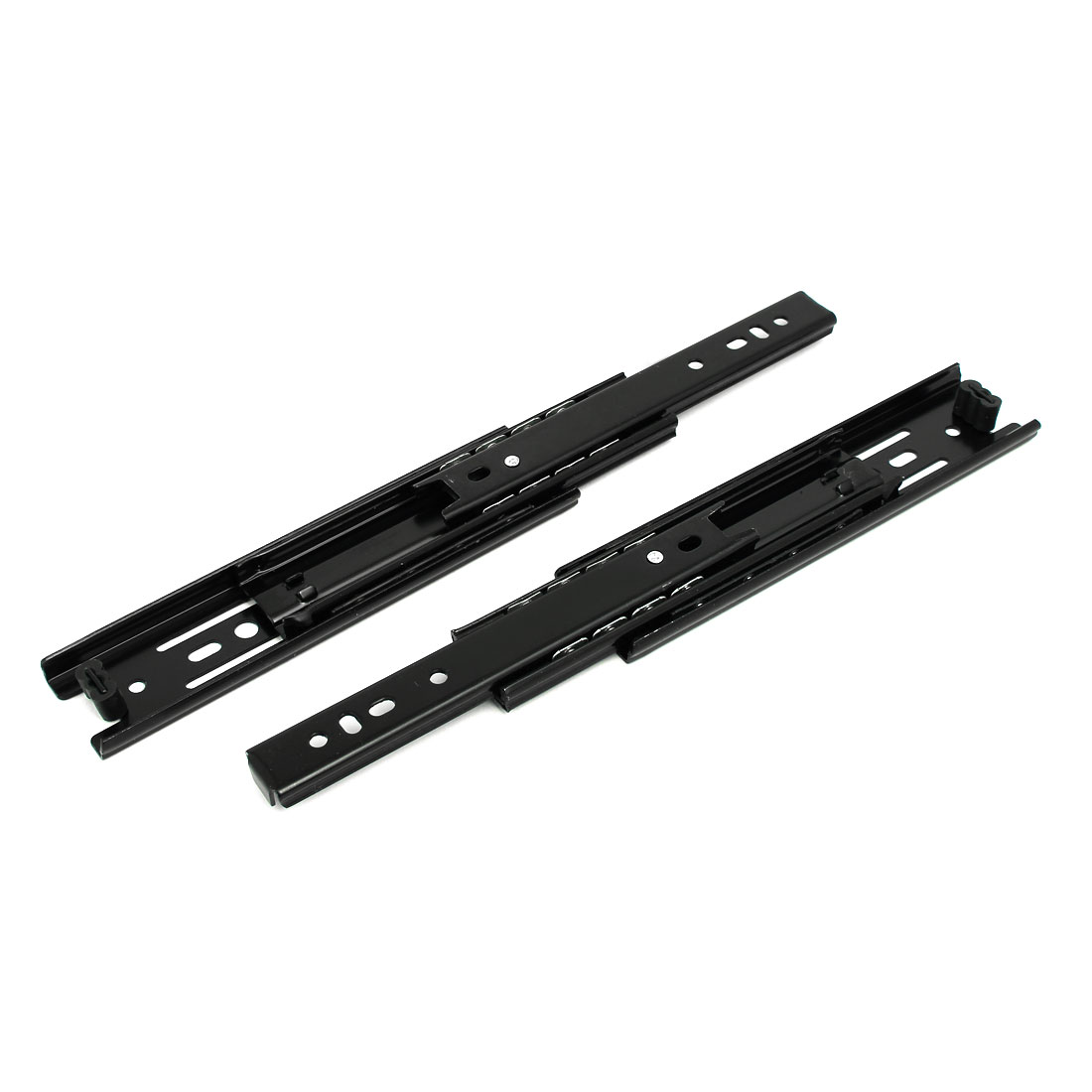 Uxcell 150mm 6-inch 3 Sections Side Mount Full Extension Ball Bearing ...