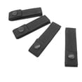 223 4 MOD MOLLE Straps (4 Pack) - Black - Walmart.com