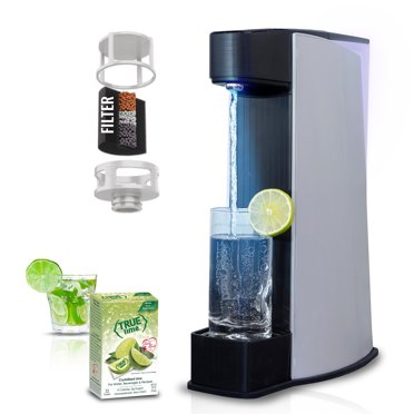 SodaStream One Touch Fizz Machine System, Sparkling Water Maker (White ...