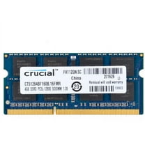 Crucial 4GB DDR3L PC3L-12800 SODIMM PC 1600 MHz DDR3 Laptop Memory RAM - Walmart.com
