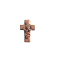 2D Flat Wooden Pocket Cross Ornament, Inspiring Spiritual Companion ...