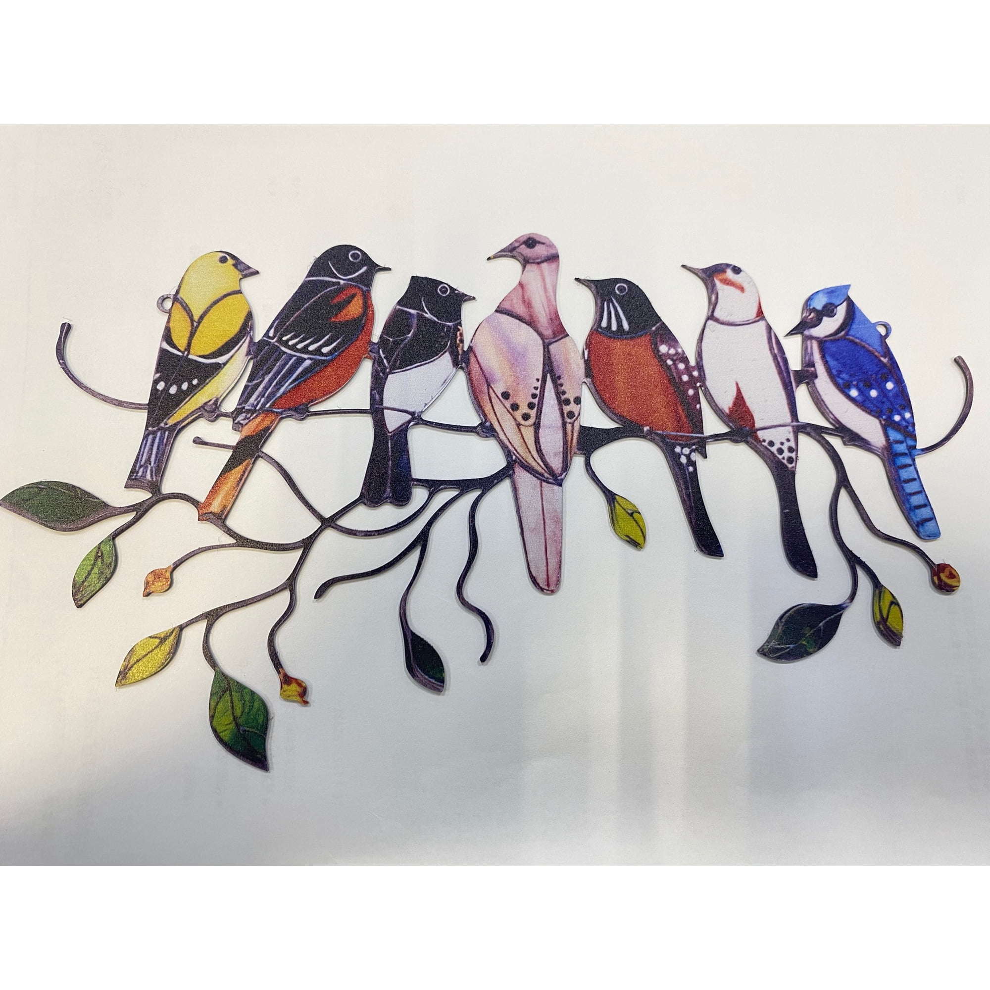 Click here for Nieqiuyun Multicolor Birds On-A-Wire Ornament  Met... prices