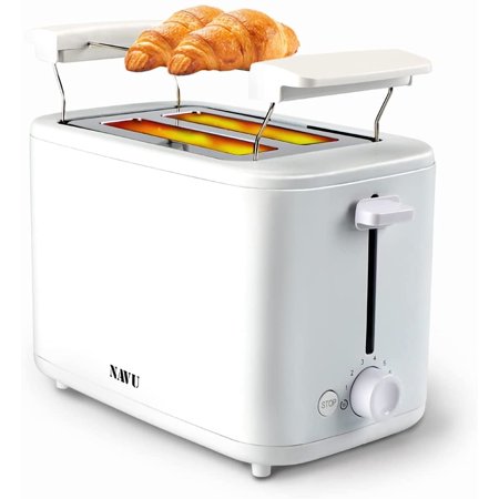 Toaster 2 Slice, Extra Wide 1.4" Slot Toaster, 7 Browning Settings with ...
