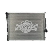 CSF 3633 1 Row Plastic Tank Aluminum Core Radiator - Walmart.com