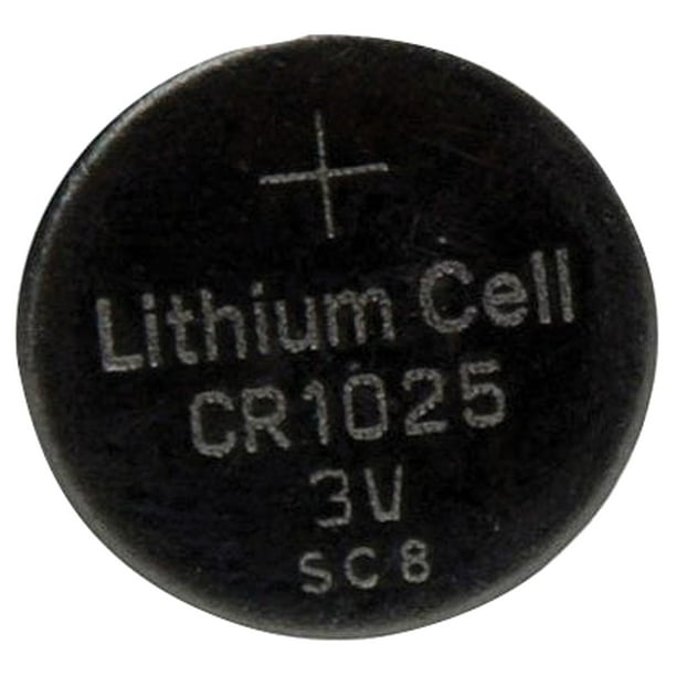 Ultralast UL1025 CR1025 Lithium Coin Cell Battery - Walmart.com ...