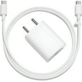 Google 18W 3A Rapid Type-C Charger, USB-C Adapter with 3-Foot Cable for ...