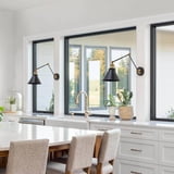 LNC Set of 2 Black Swing Arm Wall Lamps, Plug-In or Hardwired ...