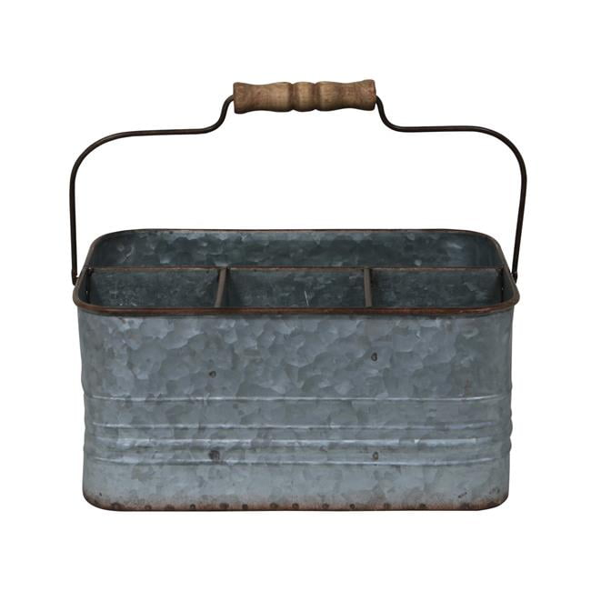 Cheungs 4863 4 Compartment Metal Caddy - Walmart.com