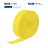 Lightweight Polypropylene Webbing Strap 0.8" 10 Yard Backpack Lemon ...