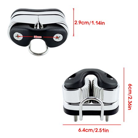 Rope Cleat Horn Shaped Entrance Composite 2 Rows Bearing Balls Fast ...