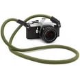 SIISLL Vintage Camera Strap, 100cm Nylon Climbing Rope, Army Green ...